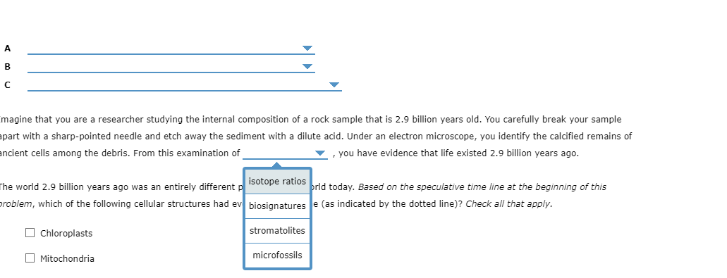 Solved 4. Key evolutionary changes in the early unicellular | Chegg.com