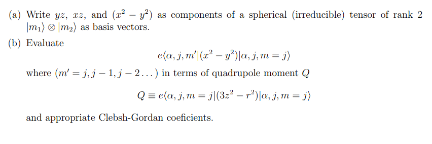 Solved 5. Consider a spinless particle bound to a fixed | Chegg.com