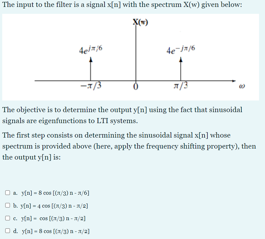 Solved Three Discrete-time LTI systems are combined as | Chegg.com