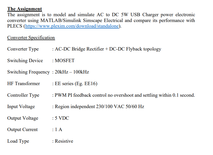 Solved The Assignment The assignment is to model and | Chegg.com