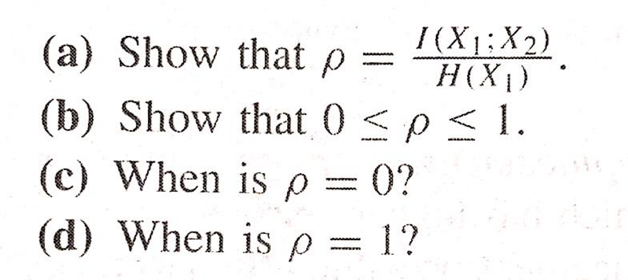 Solved Measure of correlation. Let X1 and X2 be identically | Chegg.com