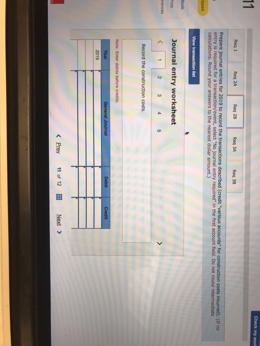 Solved Exercise 5-19 Long-term contract; revenue recognition | Chegg.com