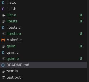Solved I need code in C, please!//list.c#include | Chegg.com