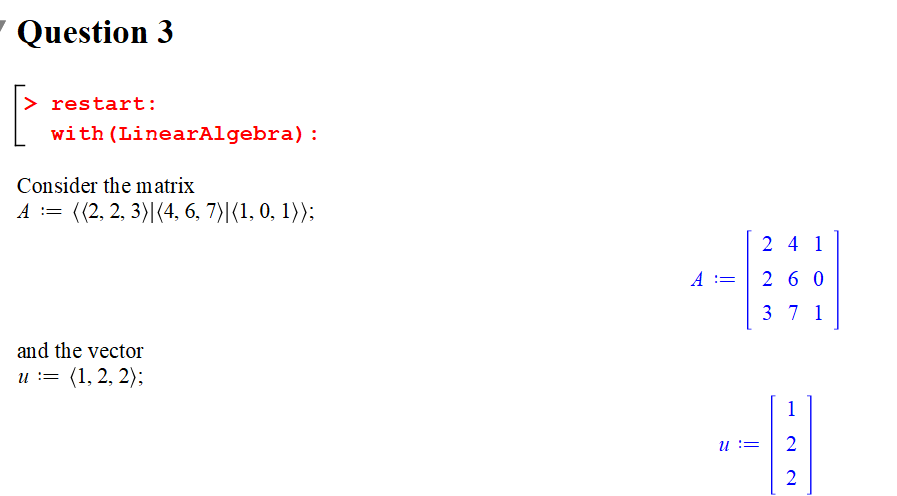 Solved (a) Do the columns of A span the space R3? Explain | Chegg.com