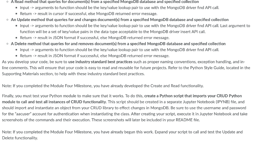 Solved For your work on Project One, you will incorporate | Chegg.com