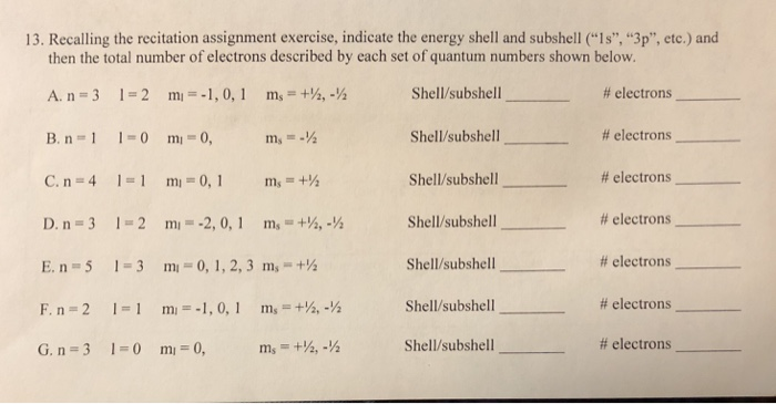 Solved 13 Recalling The Recitation Assignment Exercise 7914