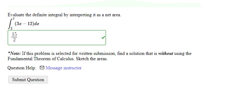 Solved Evaluate the definite integral by interpreting it as | Chegg.com