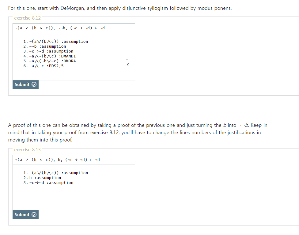 Solved propositional logic!! **Do not solve Example | Chegg.com