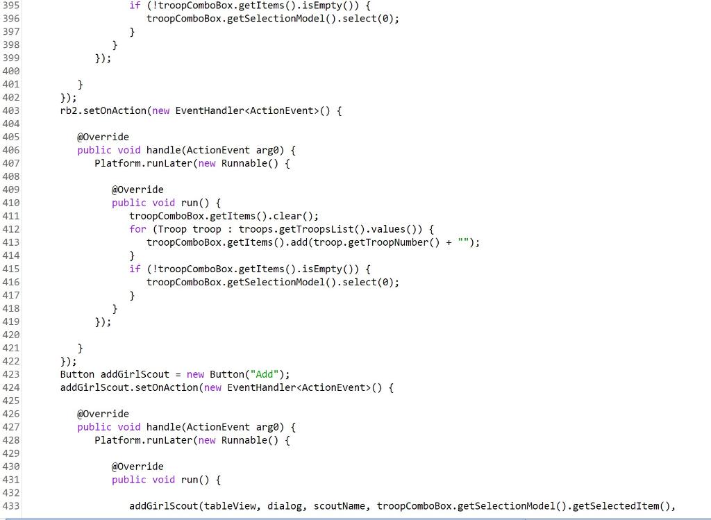 Solved I have been trying to insert help class that briefly | Chegg.com