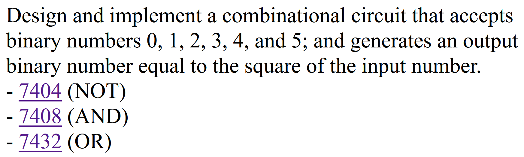 Solved Design and implement a combinational circuit that | Chegg.com