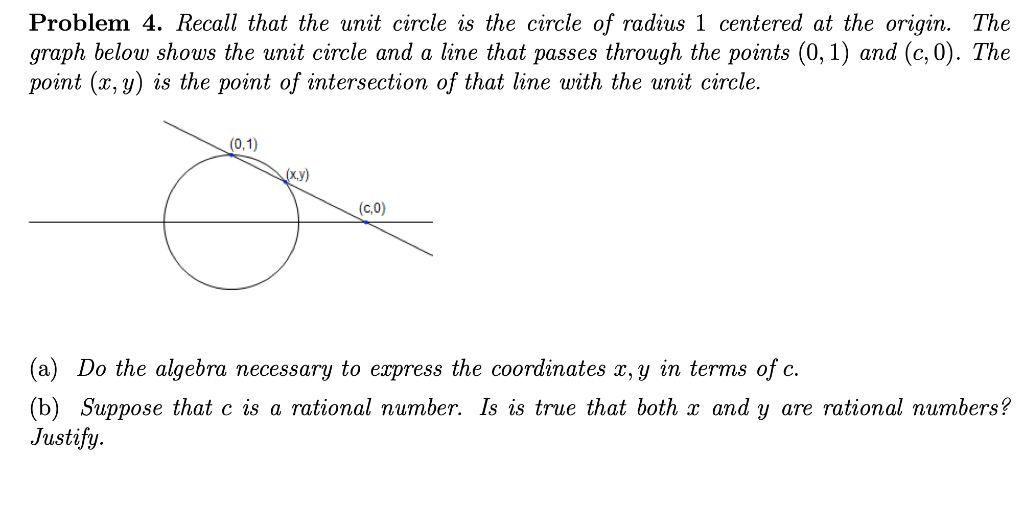 solved-problem-4-recall-that-the-unit-circle-is-the-circle-chegg