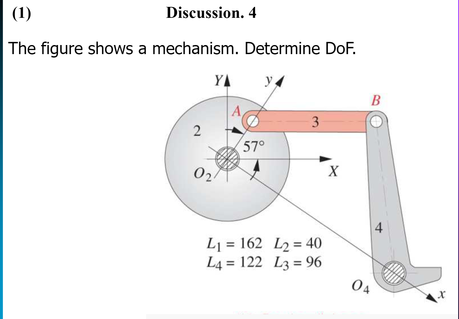 Solved The figure shows a mechanism. Determine DoF. | Chegg.com Solved The figure shows a mechanism. Determine DoF. | Chegg.com