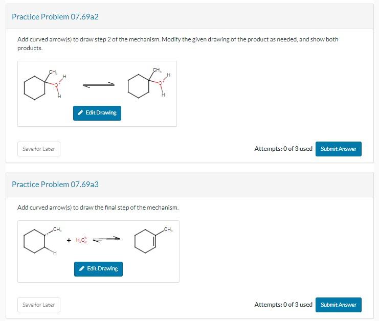 Solved Draw the mechanism for the following reaction: (a) | Chegg.com