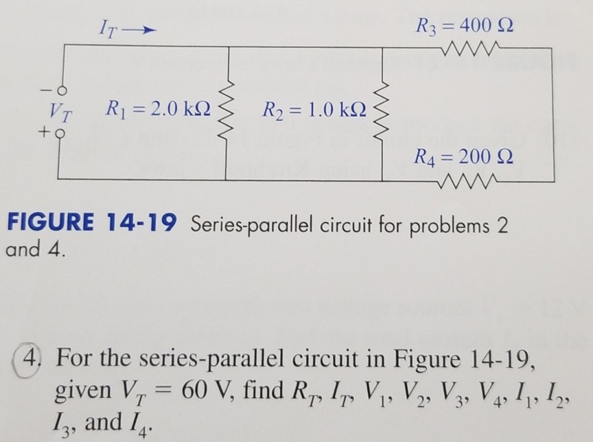 Series Parallel Circuit Question Solution Circuit Diagram