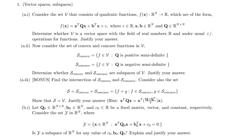 Solved Linear algebra | Chegg.com