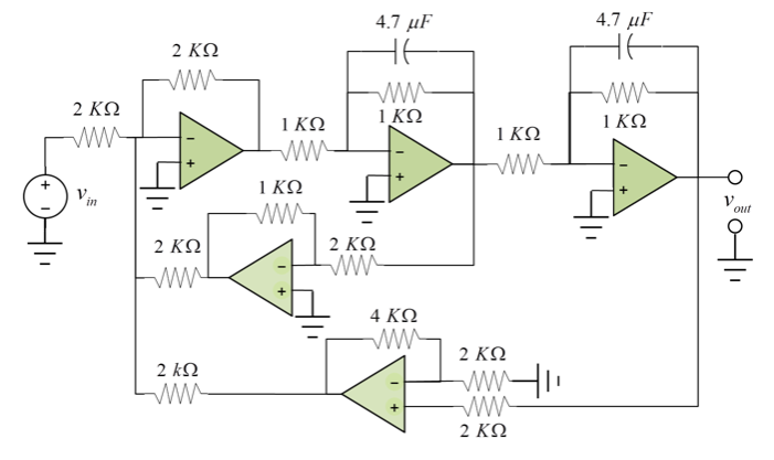 Solved Below is an analog computer circuit consisting of | Chegg.com