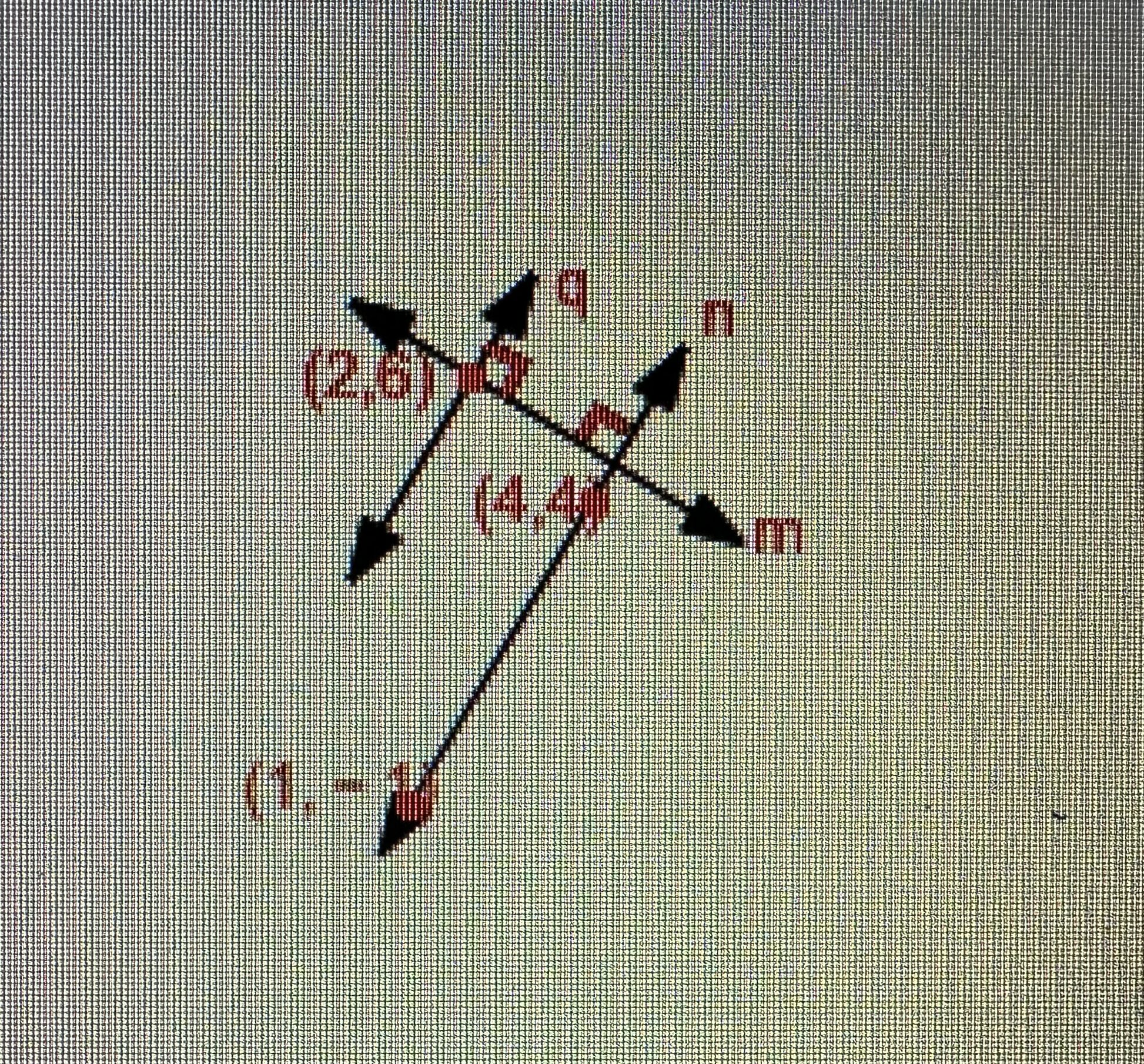 Solved what are the equations of lines M and Q? | Chegg.com