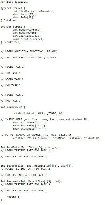Solved Help needed with C language code Since it is a long | Chegg.com