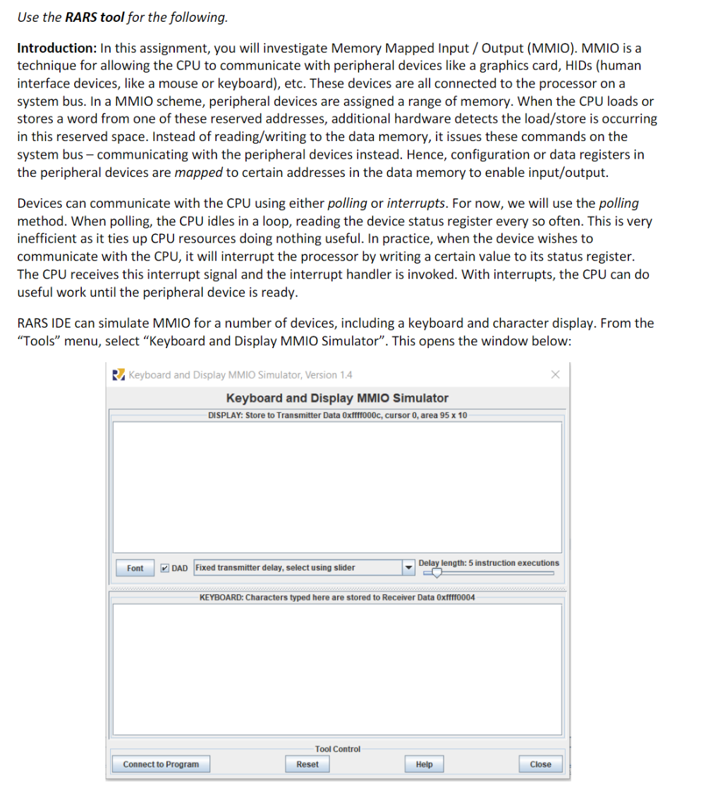 Use the RARS tool for the following. Introduction: In | Chegg.com