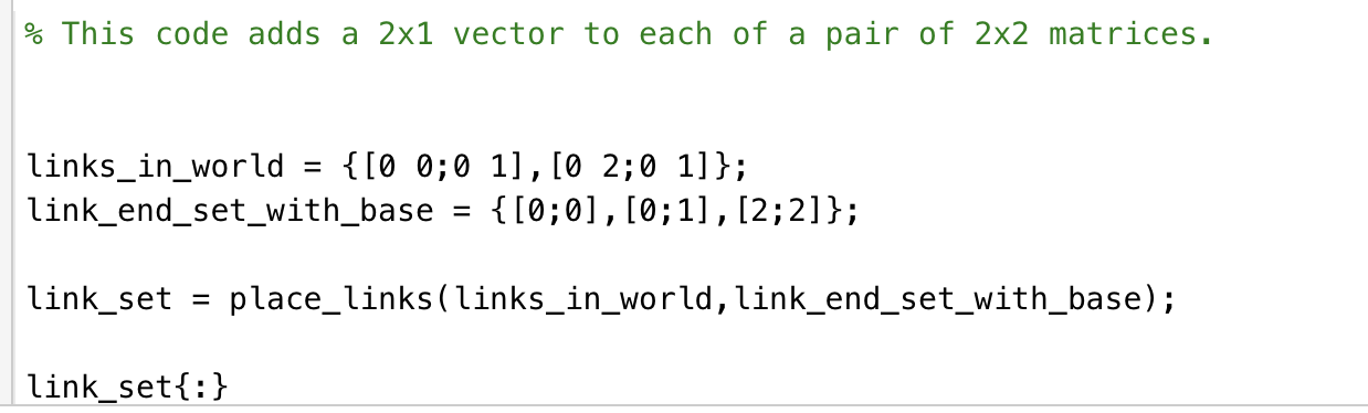 Solved 9 % 1 function link_set = place_links(links_in_world, | Chegg.com