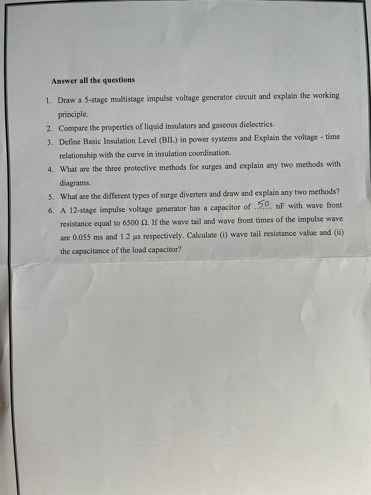 Solved Answer all the questions 1. Draw a 5-stage multistage | Chegg.com