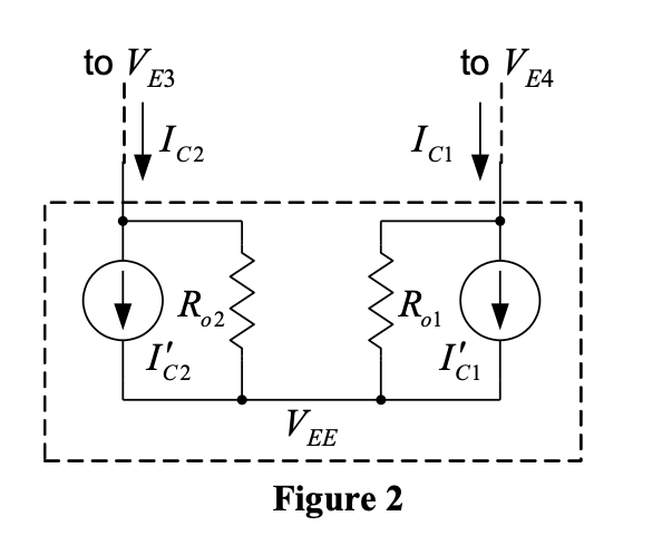 CC Rc4 Rc3 4.7kΩ 4.7kΩ + R33 1kΩ Vc Vc4 Ova Voc + vod | Chegg.com