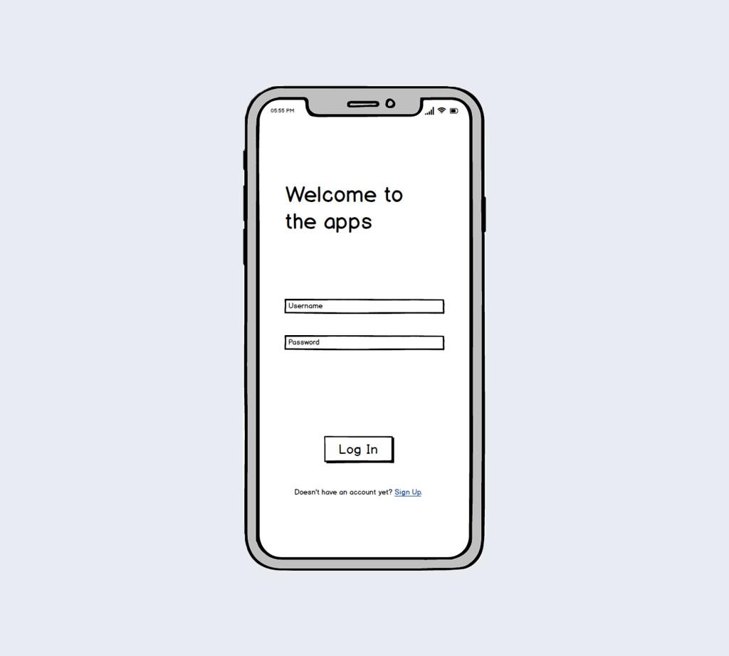 Draw three function sketchs of mobile app UI design, | Chegg.com
