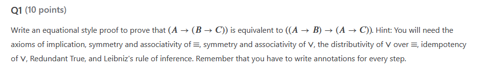 Solved ****use only the rules of inference and axioms | Chegg.com