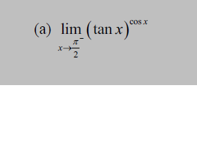 Solved Evaluate a limit function as x approaches pi/2 from | Chegg.com