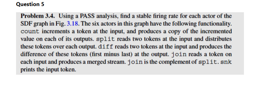 Problem 3.4. Using a PASS analysis, find a stable | Chegg.com