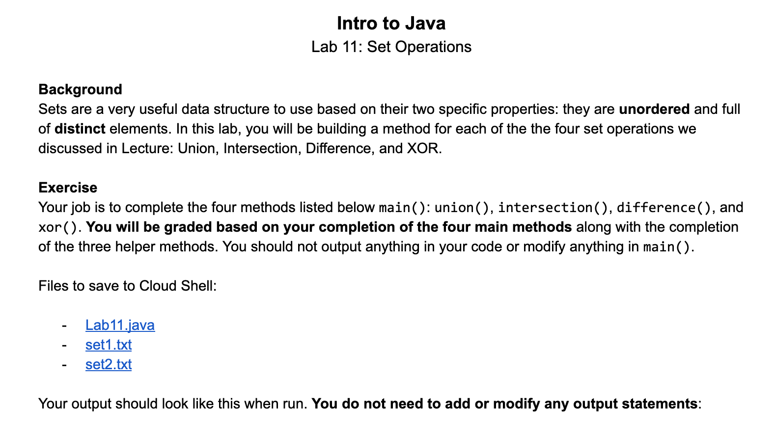 Solved package edu.pitt.lab11; import java.io.*; import | Chegg.com