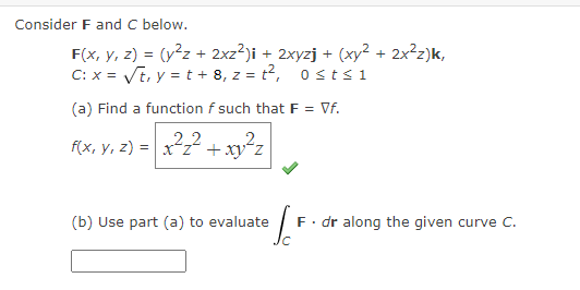 Solved Consider F and C below. | Chegg.com