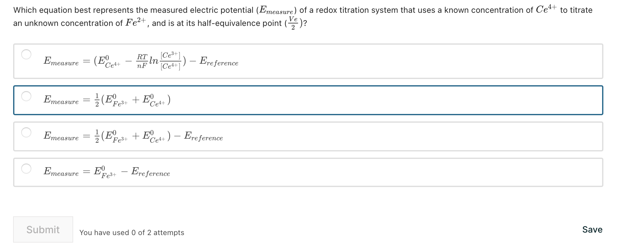 Solved Which equation best represents the measured electric | Chegg.com