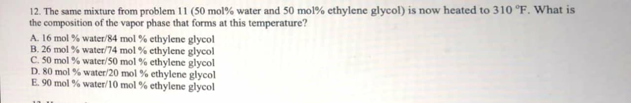 Solved Questions 5-12 use the Txy diagram for ethylene | Chegg.com