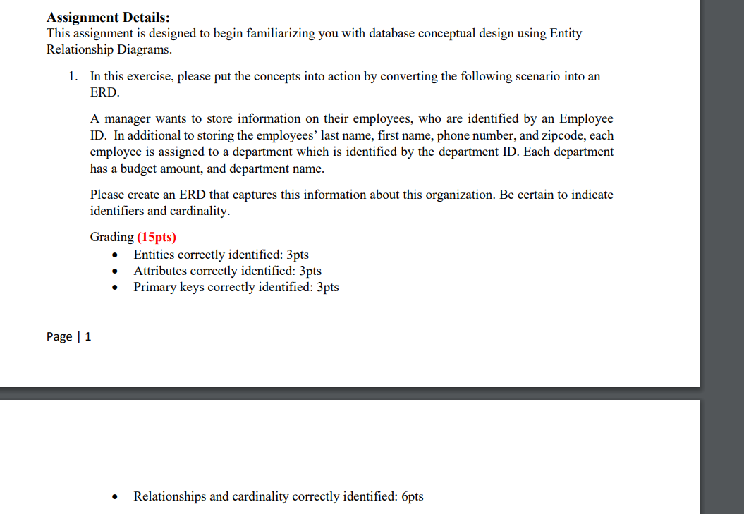 Solved Assignment Details: This assignment is designed to | Chegg.com