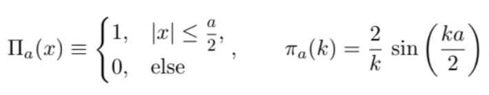 Solved \\( \\Pi_{a}(x) \\equiv\\left\\{\\begin{array}{ll}1, | Chegg.com