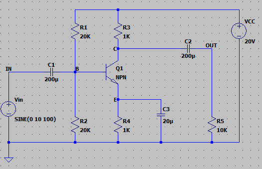Solved Run a DC simulation in LTSPICE. Measure the | Chegg.com