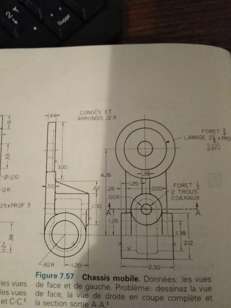 hey, data: the front and left views. problem: draw | Chegg.com