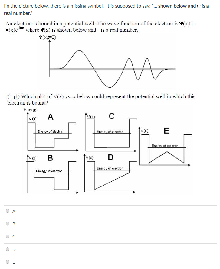 Solved in the picture below, there is a missing symbol. It | Chegg.com