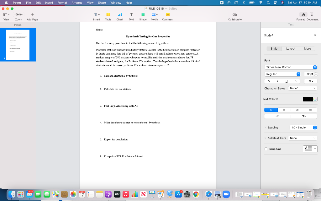 Solved Pages File Edit Insert Format Arrange View Share | Chegg.com
