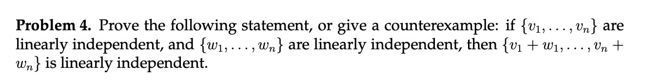 Solved Problem 4. Prove the following statement, or give a | Chegg.com