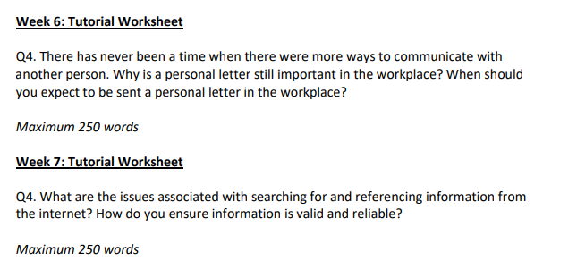 Solved Week 6: Tutorial Worksheet Q4. There has never been a | Chegg.com