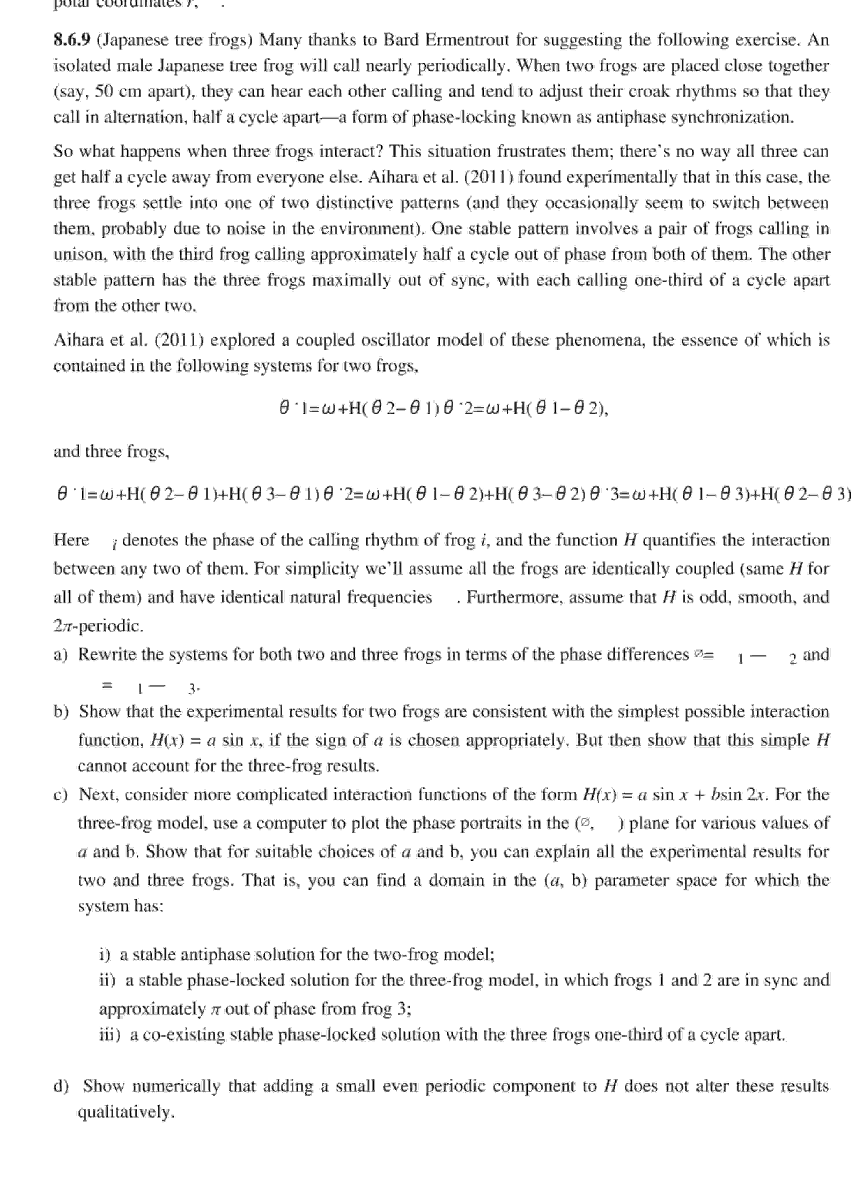 Solved 8.6.9 (Japanese tree frogs) ﻿Many thanks to Bard | Chegg.com