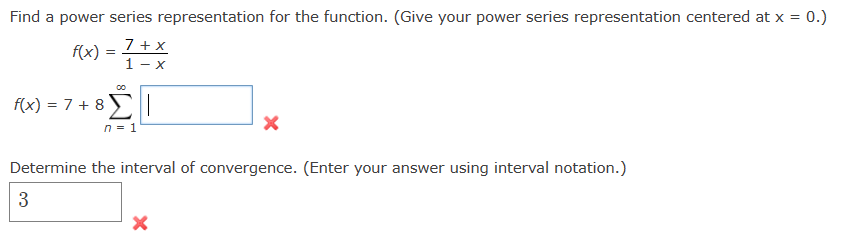 Solved Find a power series representation for the function. | Chegg.com