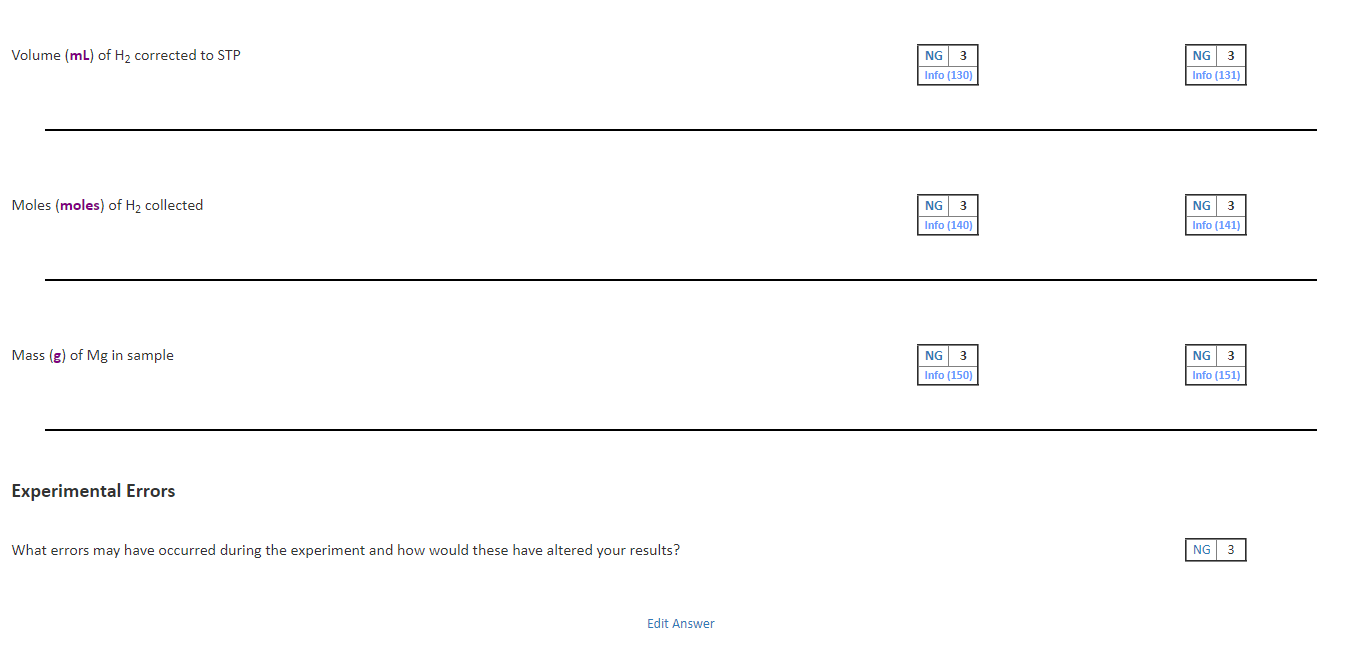 Solved POST-LAB REPORT FORM Lab Data If you only used Sample | Chegg.com