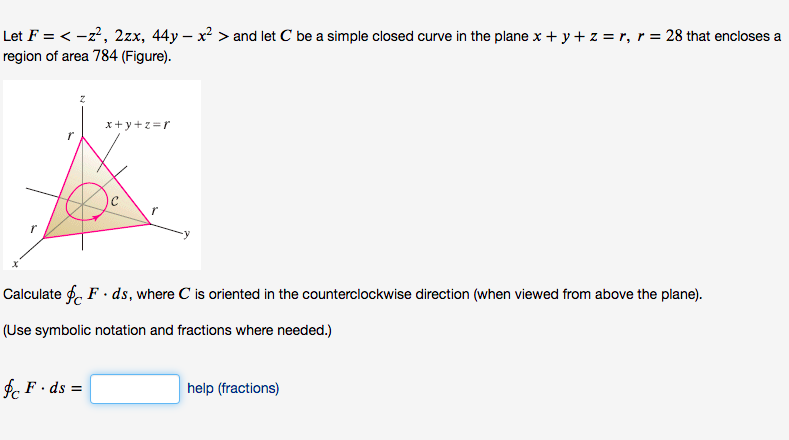 Solved VERIFY STOKES THEOREM BY COMPLETING THE LINE INTEGRAL | Chegg.com