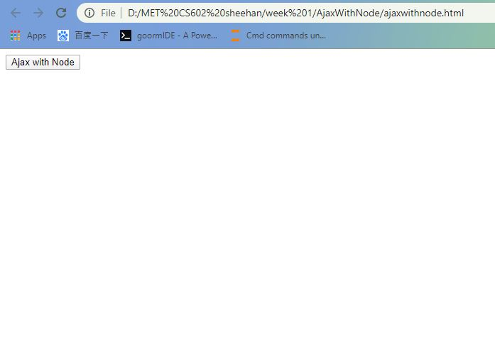 Solved I need to create an HTML page using Ajax to show the | Chegg.com