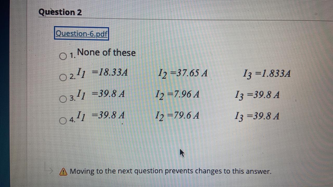 Solved Calculate the Actual Current in Each Zone for this | Chegg.com
