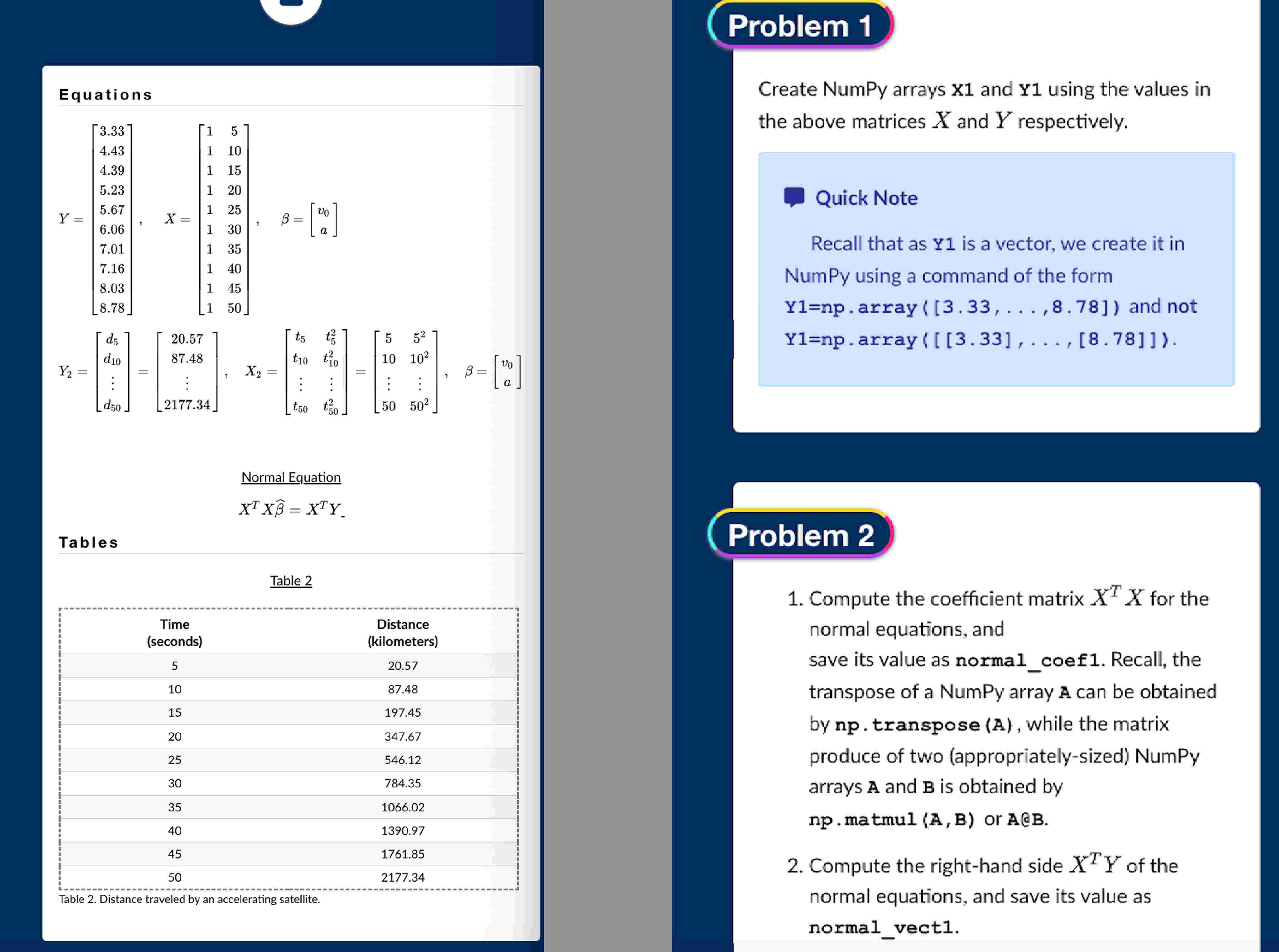 Solved Hello! I am having problems answering Problm 2. | Chegg.com