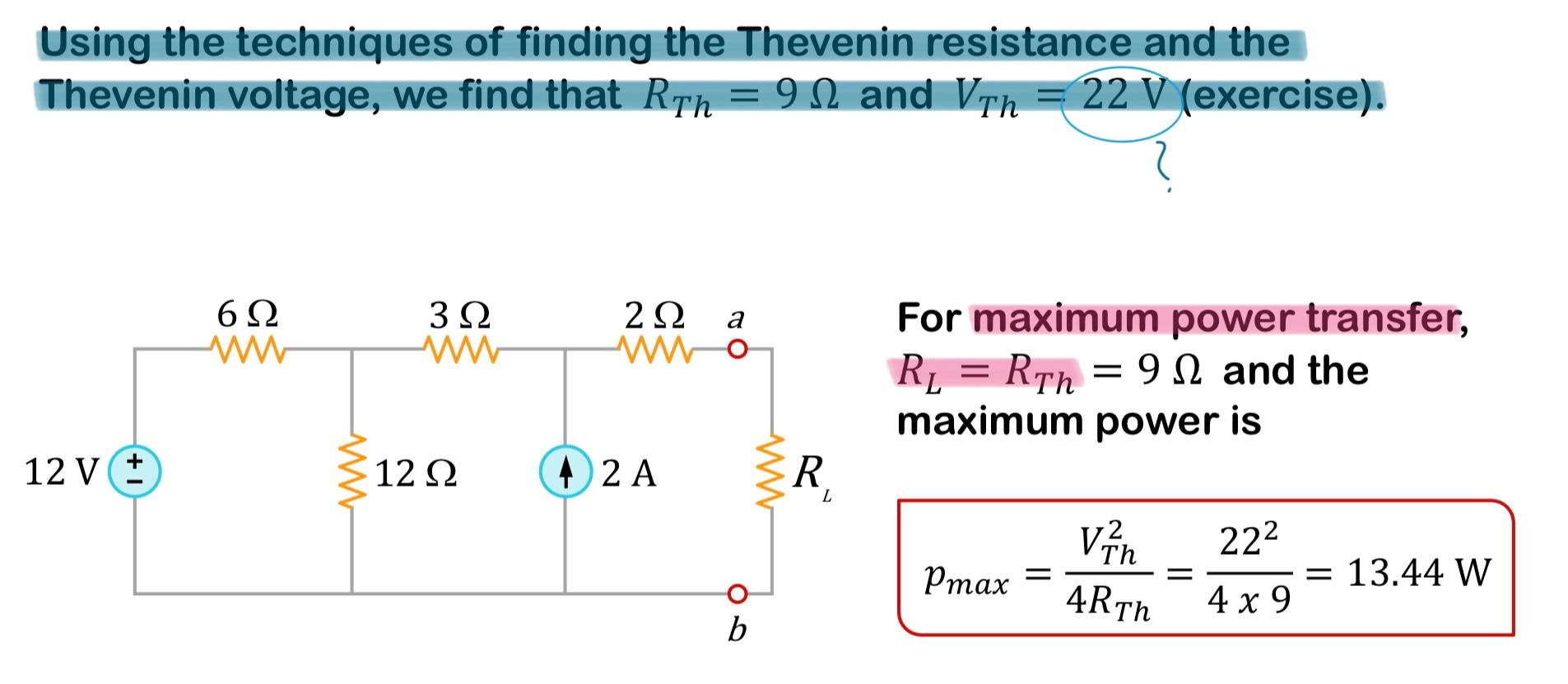 Solved Using the techniques of finding the Thevenin | Chegg.com